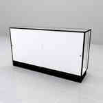 Premium Plus Black Extra Vision Display Case 70" - Knockdown Extra ...