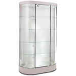 Curved Wall Display Case - Display Case - Wall Display Case - Showcase ...