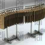 Garment Racks - C Shaped Garment Rack - Curved Garment Racks - Clothing ...