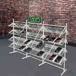 Impact 48 Slanted Wire Shelf - Impact 48 Wire Shelf - Slanted Shelf ...
