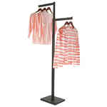 2 Way Rack Matte Black - All Straight Flag Arms - Black Racks - 2 Way ...