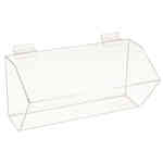 Modular Slatwall Bin System 12"W x 6" H :: Acrylic Slatwall Trays & Slatwall Bins :: Slatwall ...