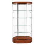 Oval Tower Display Case - Display Case - Open Display Case - Showcase ...