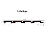 Horizontal Plastic Slatwall Panels - Plastic Slatwall - PVC Slatwall ...