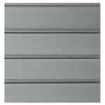Horizontal Plastic Slatwall Panels - Plastic Slatwall - PVC Slatwall ...