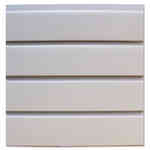 Vertical Plastic Slatwall - Plastic Slat Wall - PVC Slatwall - Slotwall ...