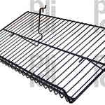 Universal Slanted Display Shelf with Lip - Gridwall Slanted Display ...