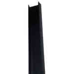 Black Slatwall Trim - Black - Slatwall Panel Trim - Slatwall Edge Trim