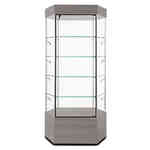 Stretched Hexagonal Tower Display Case - Display Case - Tower Display ...