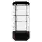 Stretched Hexagonal Tower Display Case - Display Case - Tower Display ...