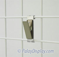 Deluxe Metal Grid Hangall Clip :: Gridwall Specialty Displays ...
