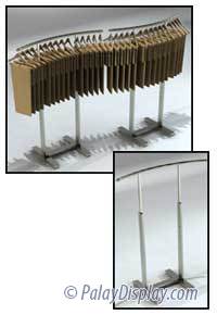 Garment Racks - C Shaped Garment Rack - Curved Garment Racks - Clothing ...