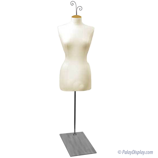 Ladies Medium Size Dress Form :: Floor Standing Clothing Forms ...