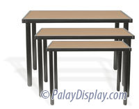 Riviera Large Nesting Table :: Metal Boutique Floor Displays :: Riviera ...