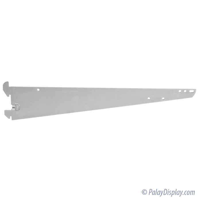 16" Hangrail Bracket - Heavy Duty 16" Shelf Bracket For 1" Slot Wall ...