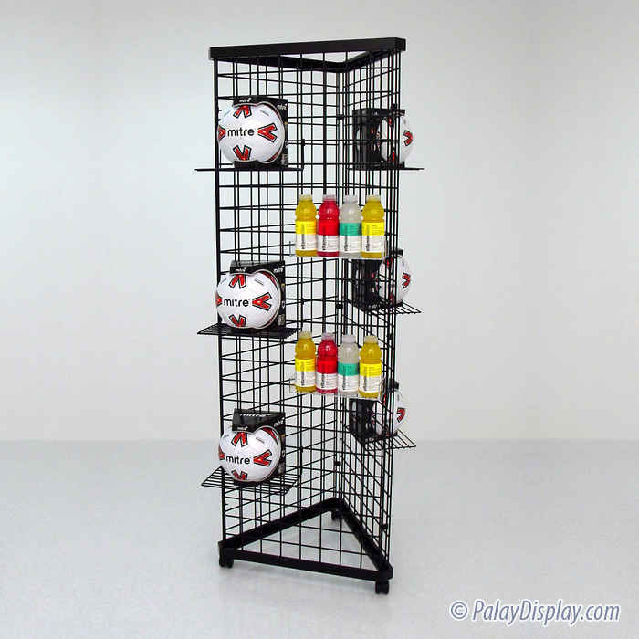 3 Sided Grid Tower - 5ft High :: Gridwall Floor Displays :: Gridwall ...