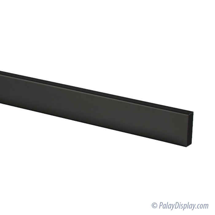 Matte Black 48" Rectangular Tube Chrome - Matte Black Rectangular ...