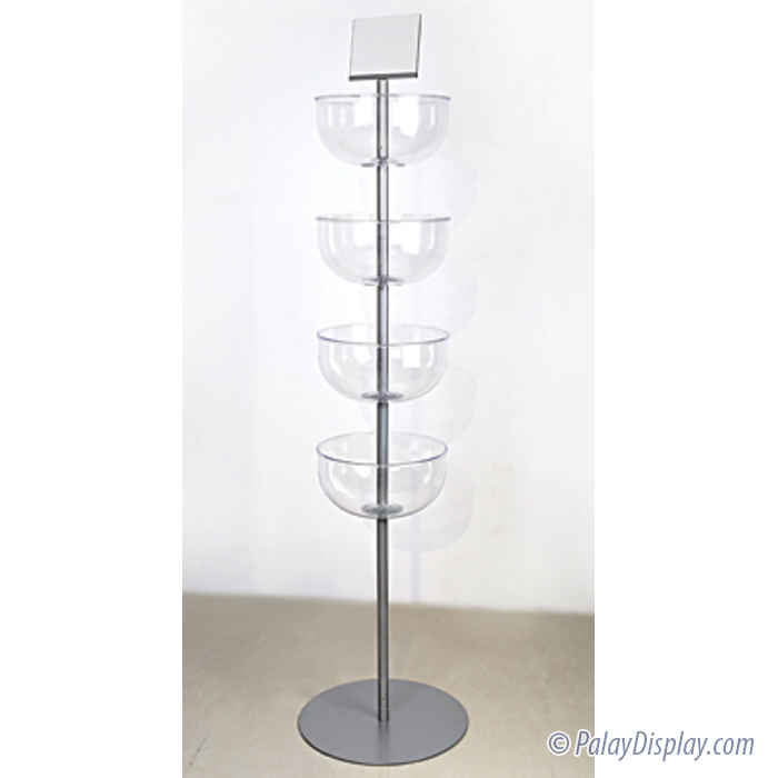 Dump Bin Bowl Merchandiser - Dump Bin - Display Bin