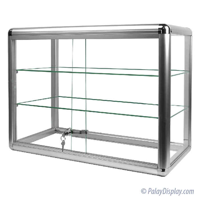 Countertop Rectangular Display Cases - Counter Display Case - Glass ...