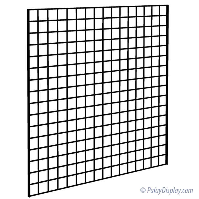 Gridwall Panel 4' x 4' Black :: Gridwall Panels :: Gridwall & Slatgrid ...