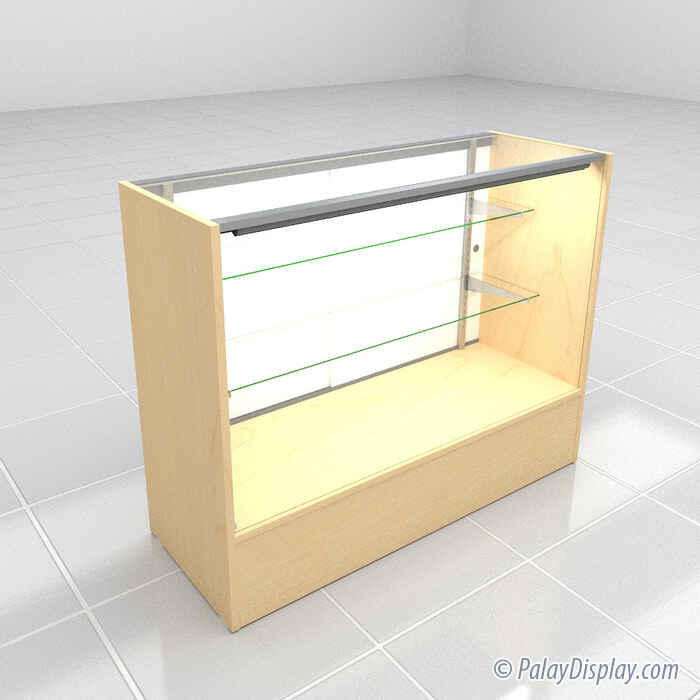 Premium Full Vision Display Case - Knockdown - Minneapolis Display ...