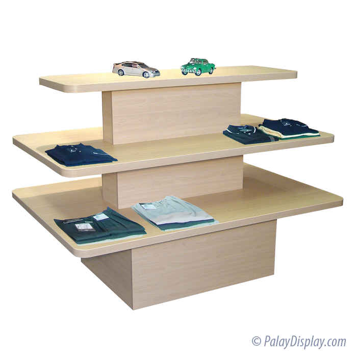 Prestige Rectangular Display Tables - 3 Tier Display Tables - Display ...