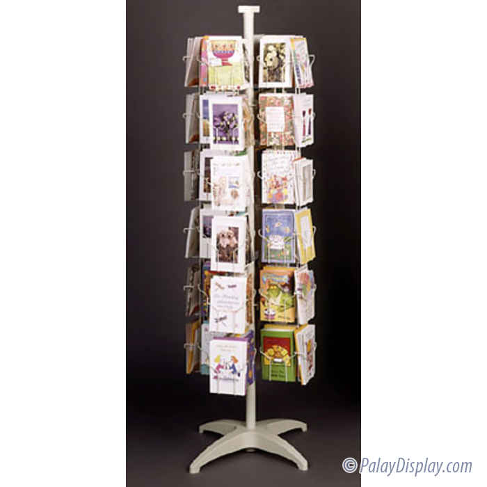 Revolving Rack - Greeting Card Rack 72 Pocket :: Revolving Rack ...