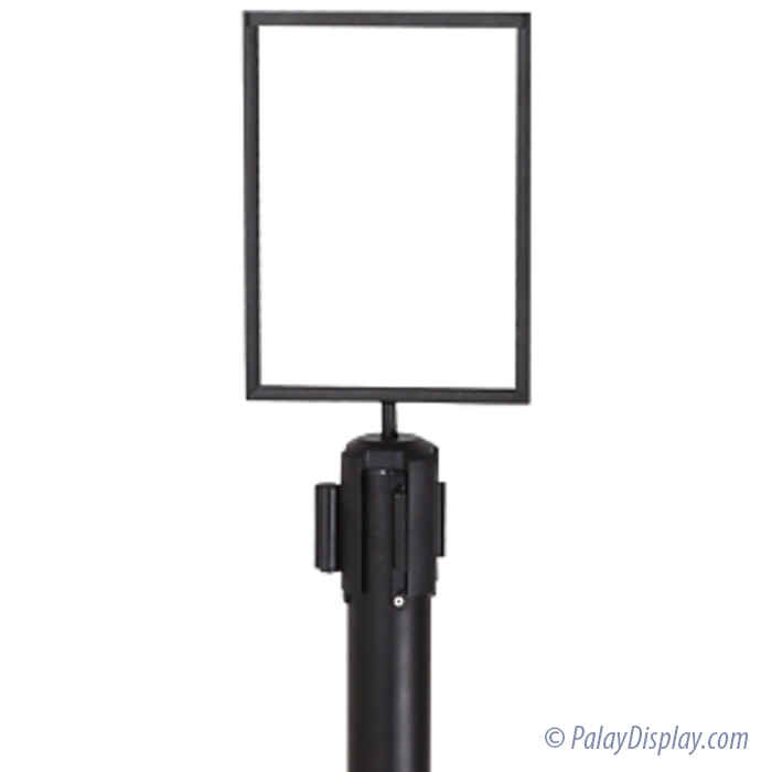 Stanchion Sign Holder - Crowd Control - Signholder - Sign Holder ...