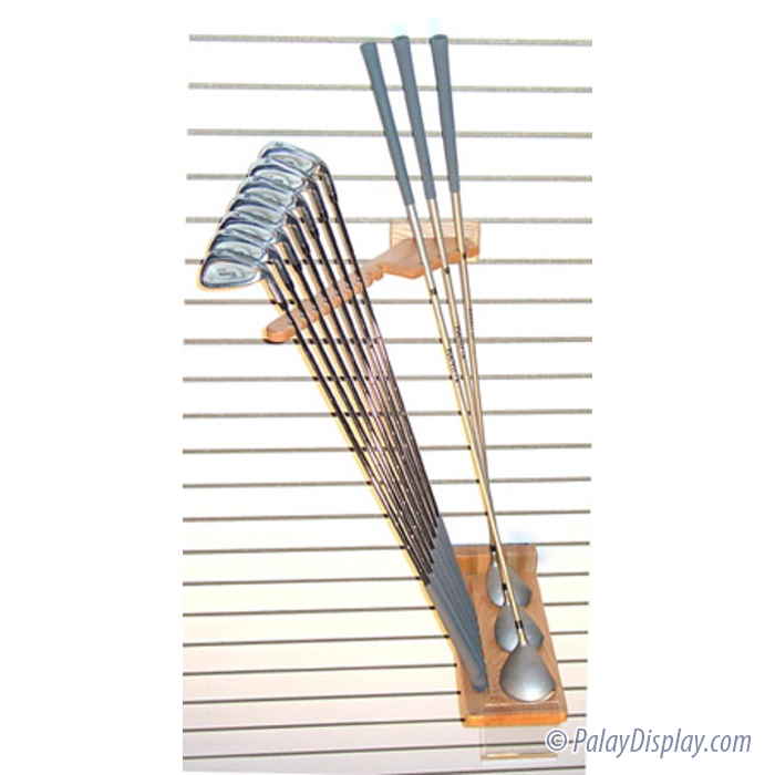 Slatwall Golf Club Displays - The Oakmount Slatwall Golf Club Displayers