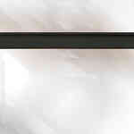 Acrylic Mirror Slatwall Panel with Black Aluminum Inserts - Acrylic ...