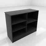 Premium Black Service Counter - Knockdown - KD Checkout Counters ...