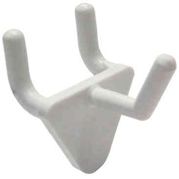 Nylon Pegboard Hooks - Black Pegboard Hooks - White Pegboard Hooks ...
