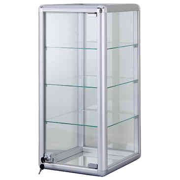 Countertop Rectangular Display Cases - Counter Display Case - Glass ...