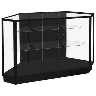 Extra Vision Display Case - Black - Knockdown Economy Plus - Extra ...