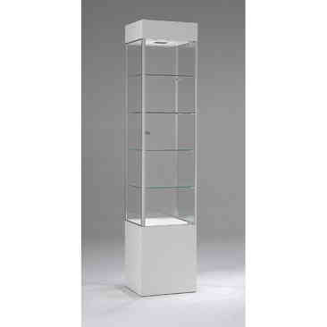 Fineline Hexagonal Tower Unit :: Tower Display Cases :: Display Cases ...