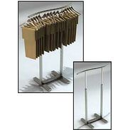 Garment Racks - C Shaped Garment Rack - Curved Garment Racks - Clothing ...