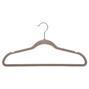 Slim Nonslip Grey Velvet Hangers - Dark Grey Velvet Hanger - Space ...