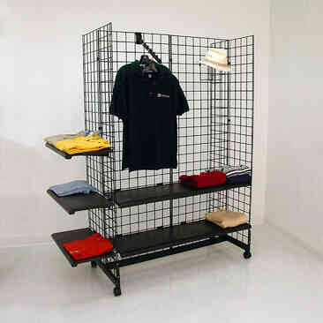Gridwall Floor Displays :: Gridwall & Slatgrid :: Palay Display
