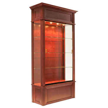 Rectangular Wall Display Case - Kappa Large Display Case - Wall Display ...