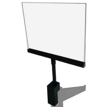 Countertop Sign Holders - Metal :: Sign Holders & Signs :: Palay Display