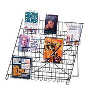 Book and Magazine Rack - Countertop :: Book and Magazine Rack :: Racks ...