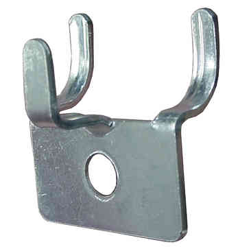 Pegboard Back Plate / Slatwall Back Plate - Pegboard Hooks - Slatwall Hooks