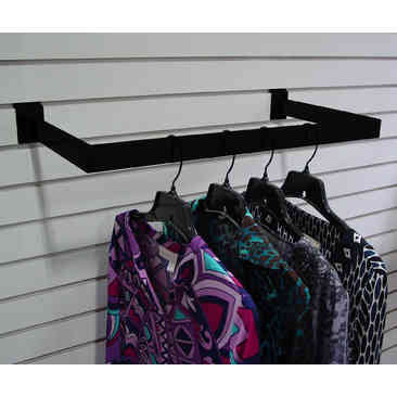 U Shaped Black Gridwall Hangrail - Gridwall hangrail - Gridwall T-Shirt ...