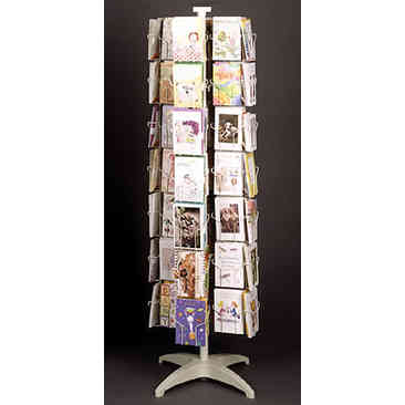 Revolving Rack - Greeting Card Rack 72 Pocket :: Revolving Rack ...
