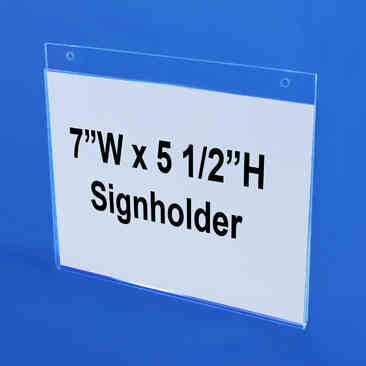 Wall Signholders :: Sign Holders & Signs :: Palay Display