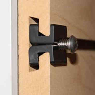 Slatwall Mounting Hardware - Slatwall Back Plates - Slatwall Mounts