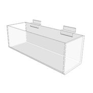 Acrylic Slatwall Trays & Slatwall Bins :: Slatwall :: Palay Display