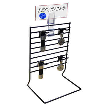 Medium Black Counter Rack - Counter Racks - POP Displays - Keychain ...