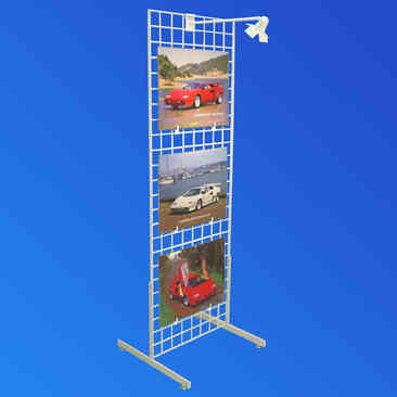 Gridwall Floor Displays :: Gridwall & Slatgrid :: Palay Display