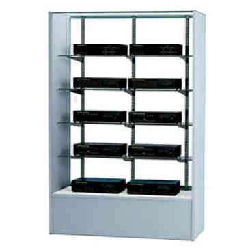 Fully Assembled Economy Display Cases - Economy Showcases - Showcases ...